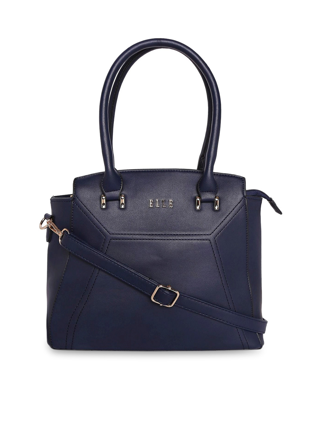 Buy Elle Blue Solid Shoulder Bag - Handbags for Women 12837858 | Myntra