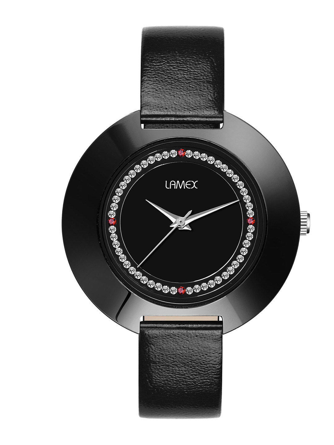 Buy LAMEX Women Black Analogue Watch 4066 SWIFTDLX - Watches for Women 12871686 | Myntra