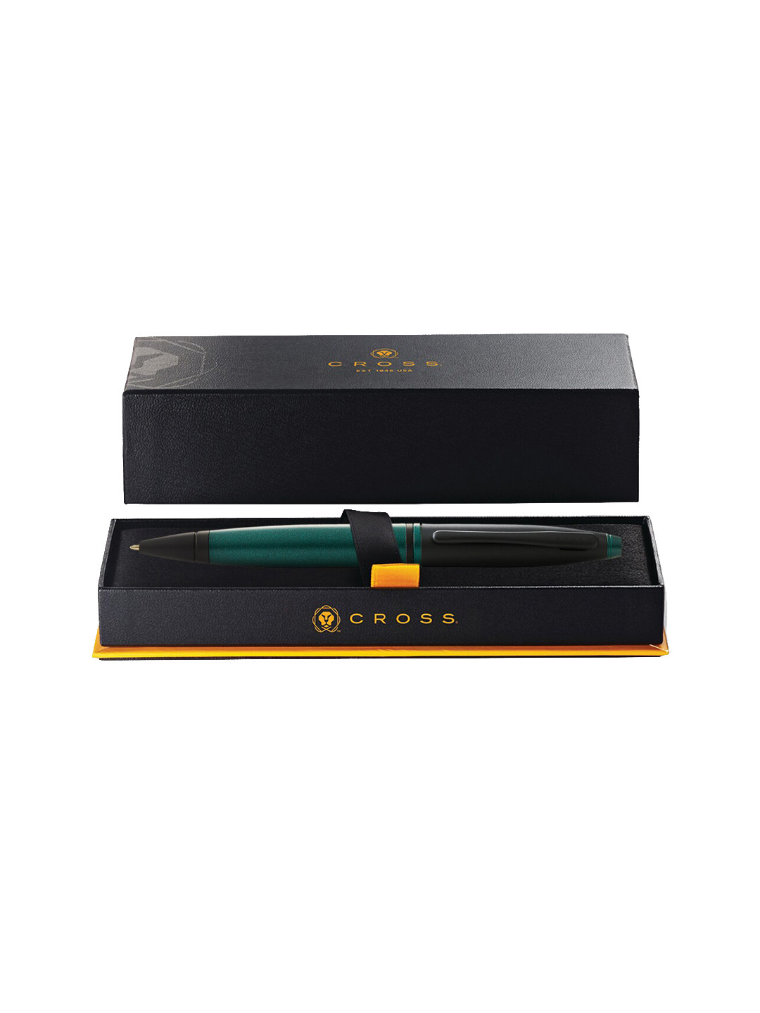 Buy Cross Matte Green And Black Lacquer Calais Ballpoint Pen - Pens for ...