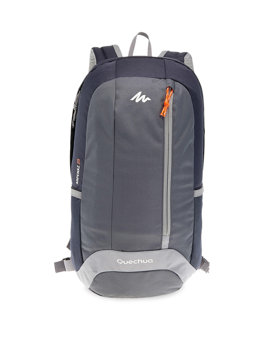 Buy Quechua By Decathlon Unisex Black & Grey Colourblocked Backpack ...