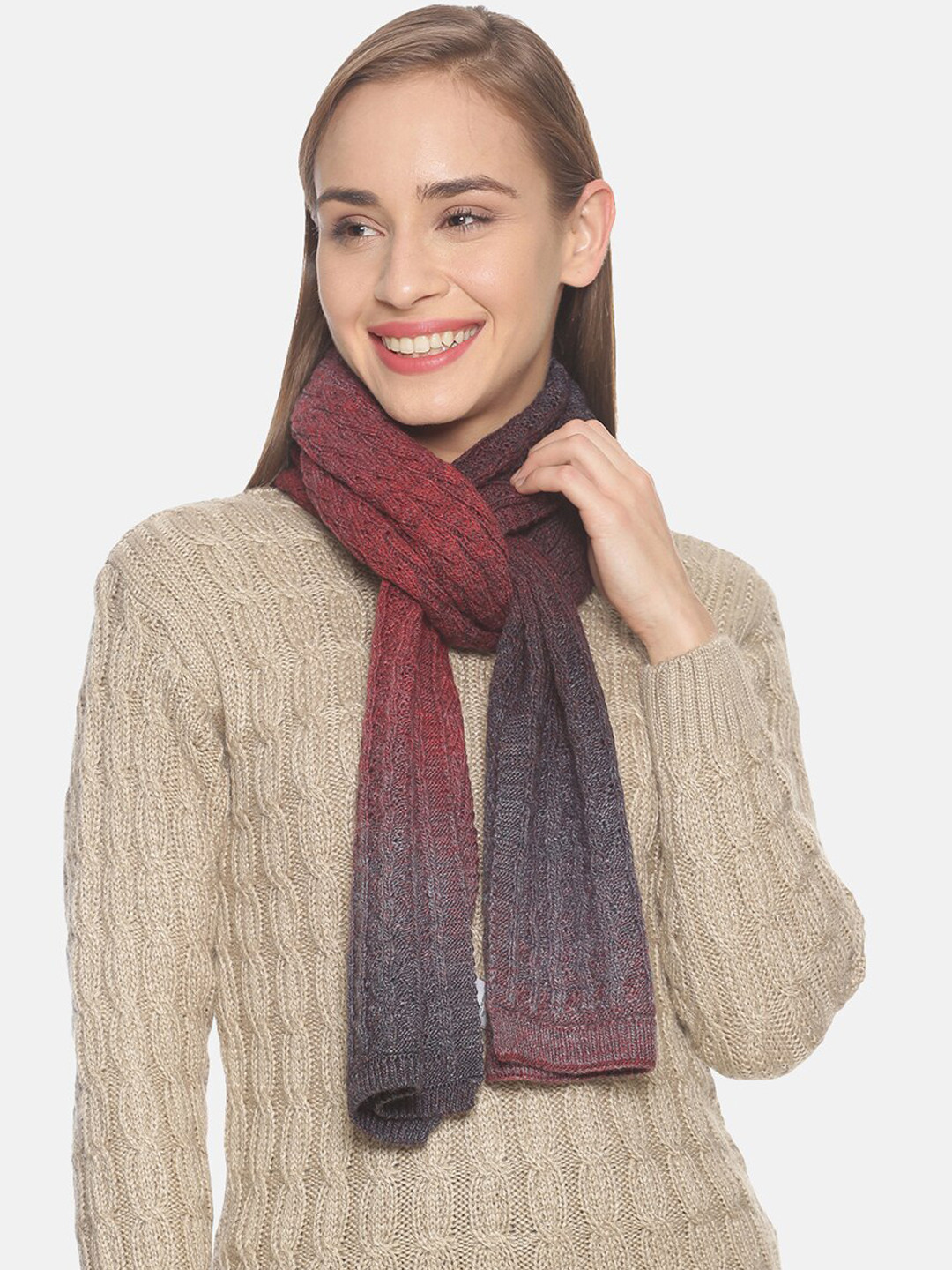Buy 513 Women Patterned Muffler - Mufflers for Women 13042704 | Myntra