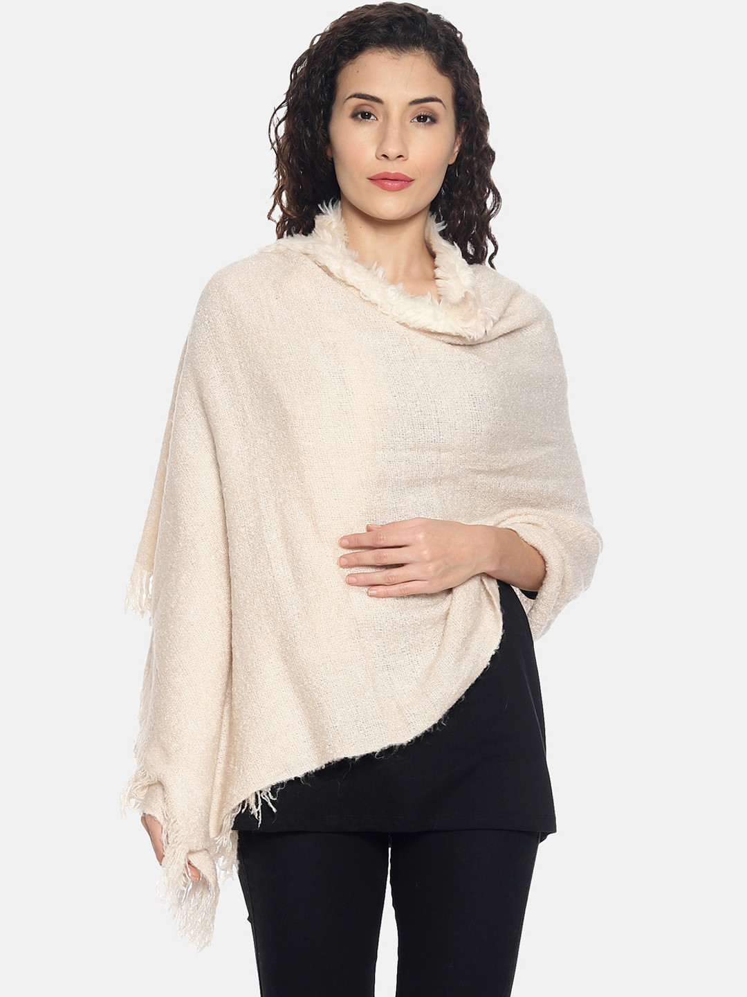 Buy 513 Women Acrylic Winter Wear Stole - Stoles for Women 13009806 ...