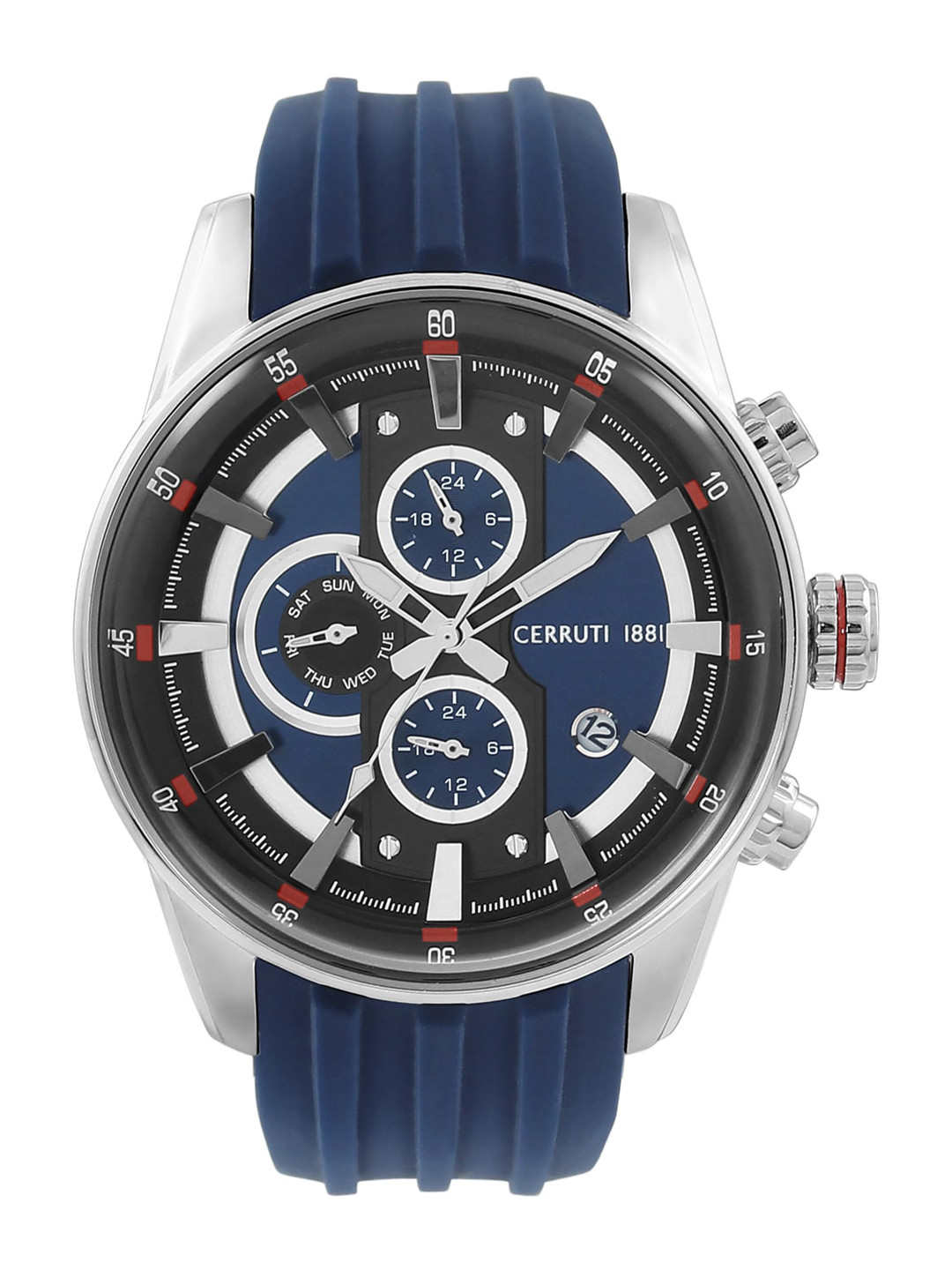 Buy Cerruti 1881 Men Blue Analogue Watch CRA26101 - Watches for Men ...