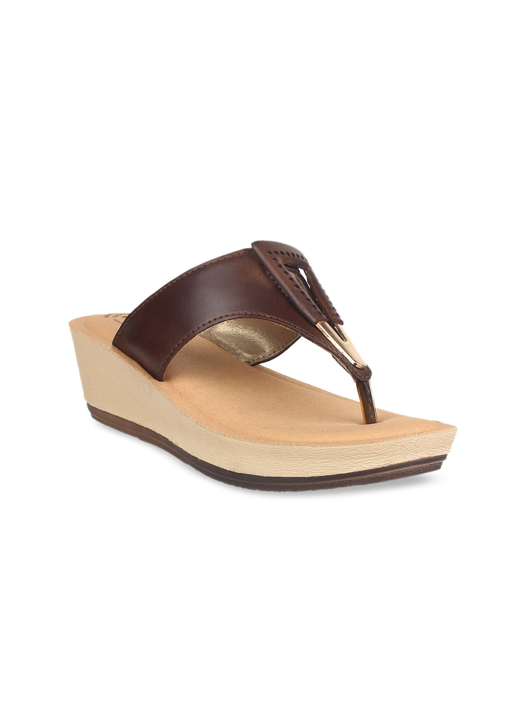 Buy Inblu Women Brown Solid Heels - Heels for Women 13107032 | Myntra