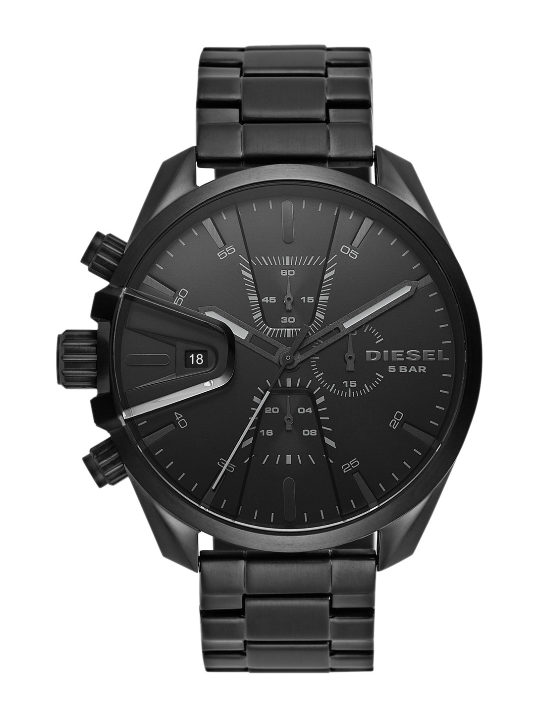 Buy DIESEL Men Black Chronograph Watch DZ4537 - Watches for Men ...
