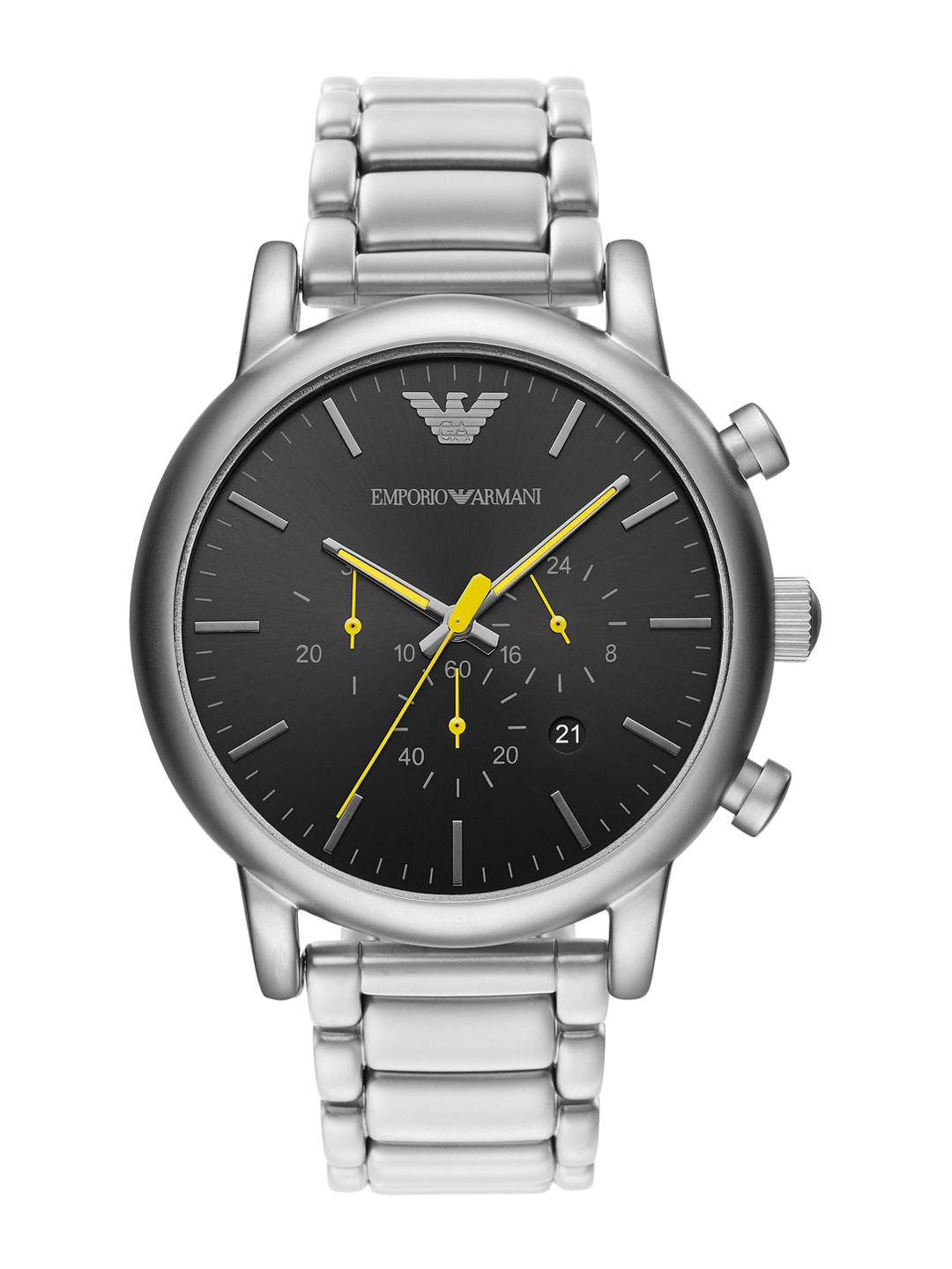 Buy Emporio Armani Men Black Analogue Watch AR11324 - Watches for Men ...