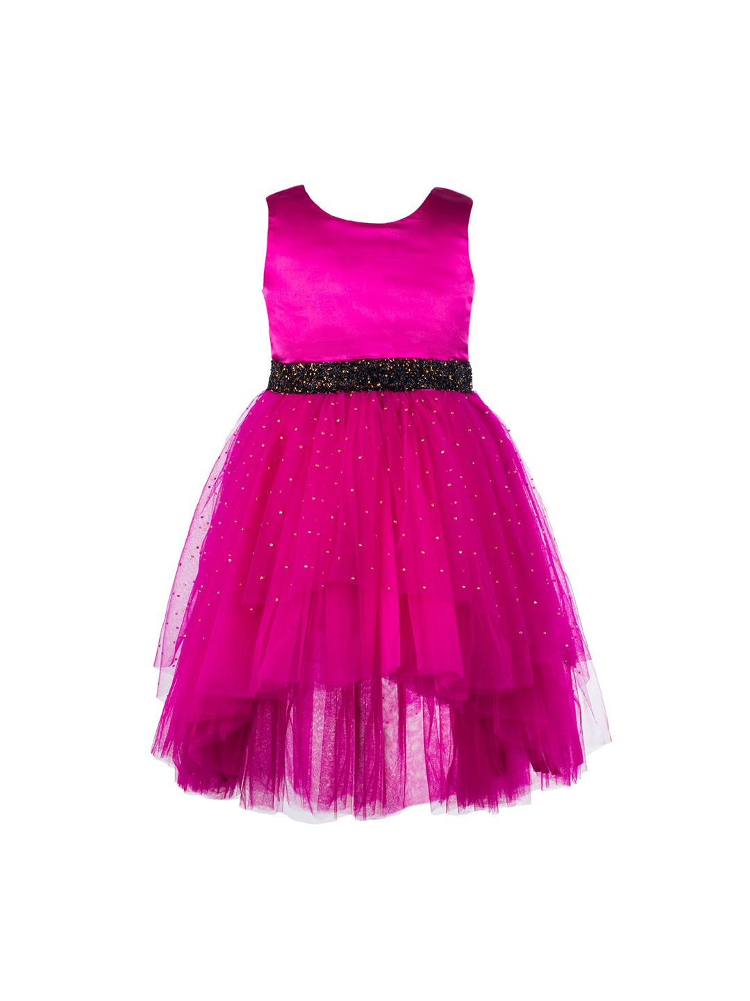 Buy Toy Balloon Kids Girls Fuchsia Embellished A Line Dress - Dresses ...