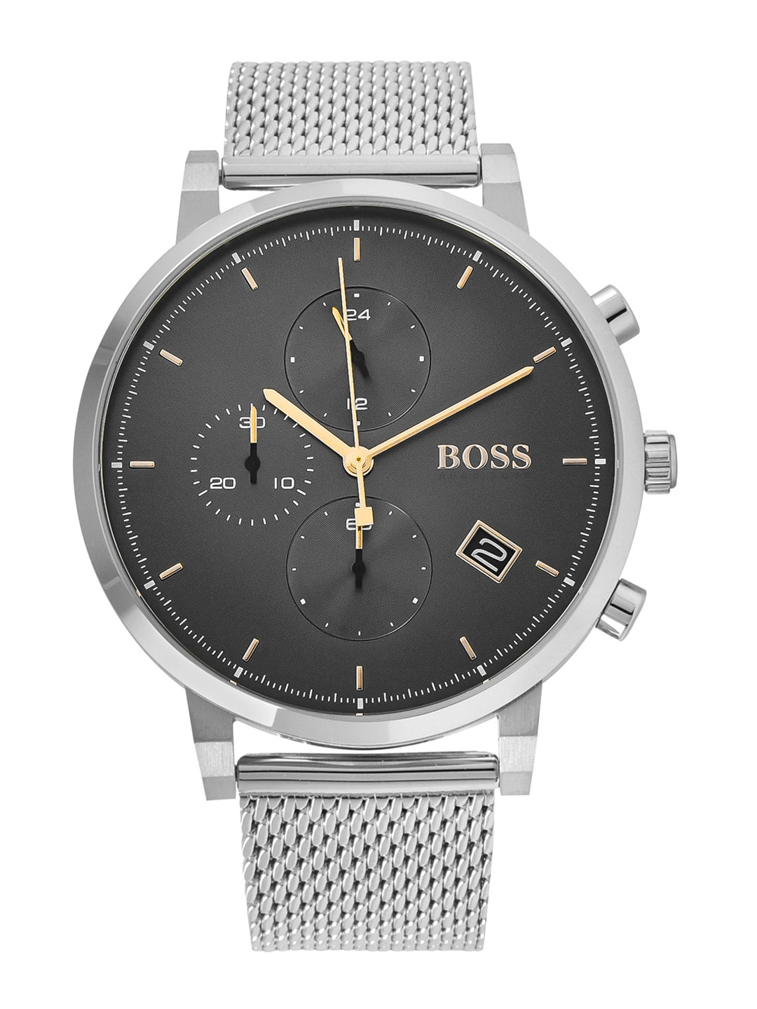Buy Hugo Boss Men Grey Analogue Watch 1513807 - Watches for Men ...