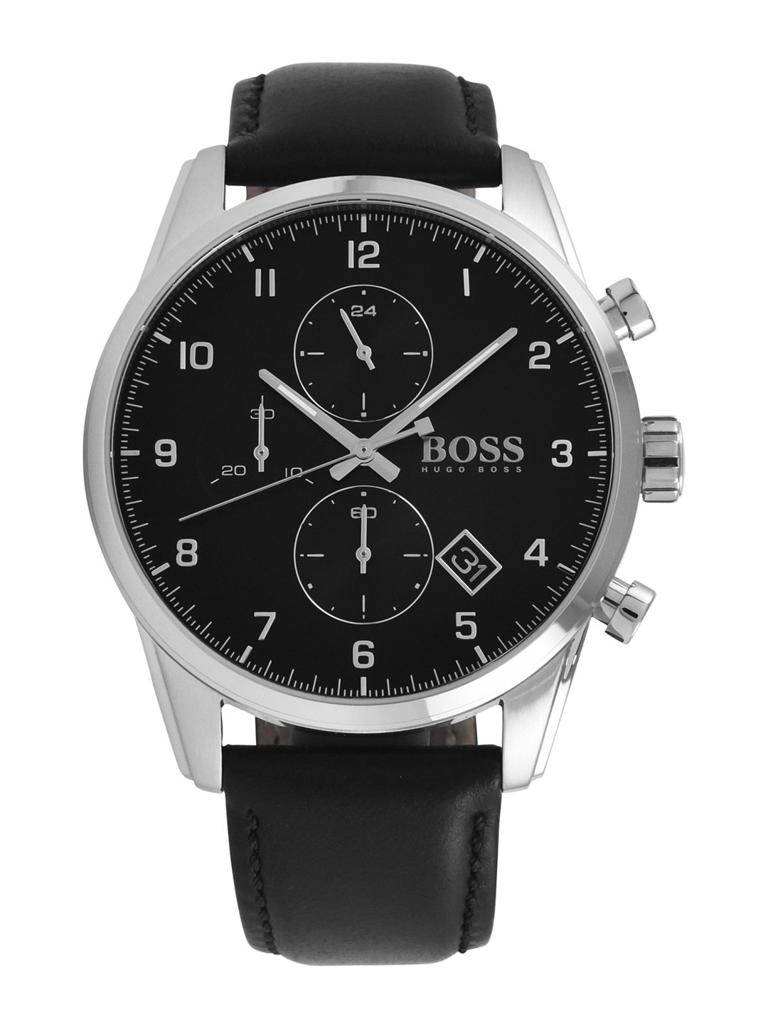 Buy Hugo Boss Men Black Analogue Watch 1513782 - Watches for Men ...