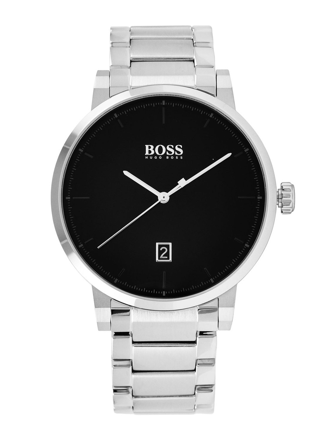 Buy Hugo Boss Men Black Confidence Analogue Watch 1513792 - Watches for ...