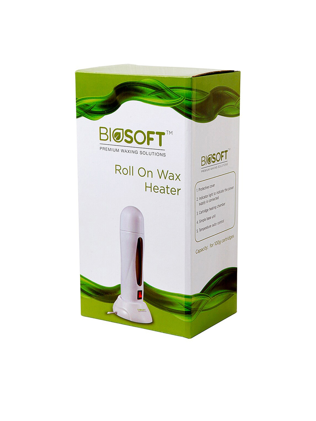 Buy Biosoft Roll On Wax Heater White - Body Wax And Essentials for ...