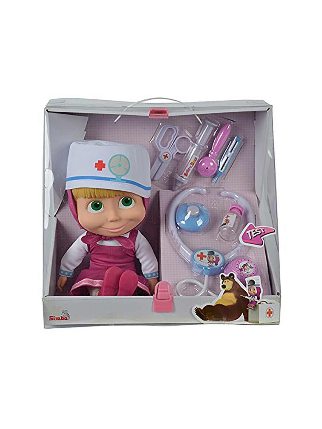 Buy Masha And The Bear Kids Multicoloured Masha Doctor Playset - Soft ...