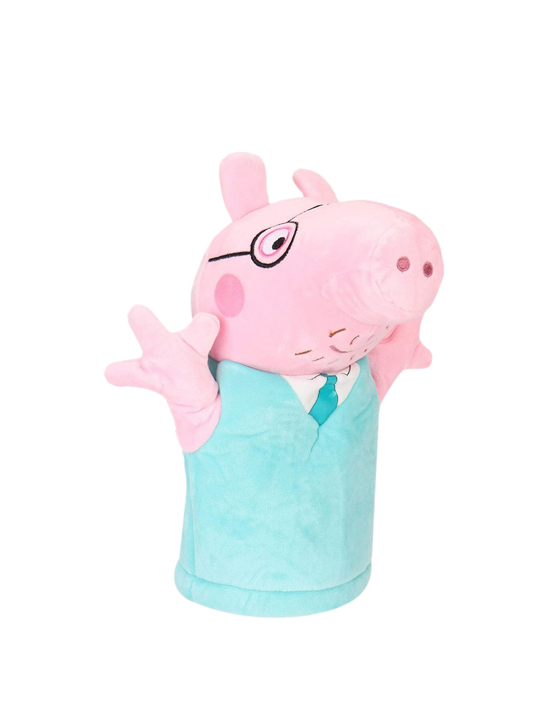 Buy Peppa Pig Kids Pink & Blue Daddy Pig Puppet - Soft Toys And Dolls ...
