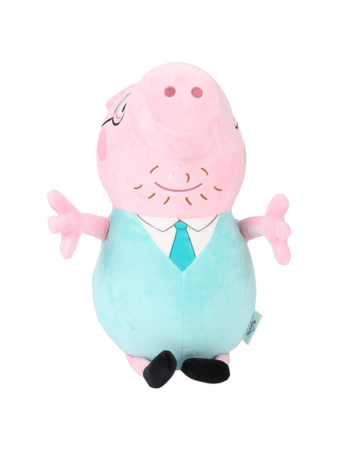 Buy Peppa Pig Kids Pink & Blue Daddy Pig Plush Toy - Soft Toys And ...