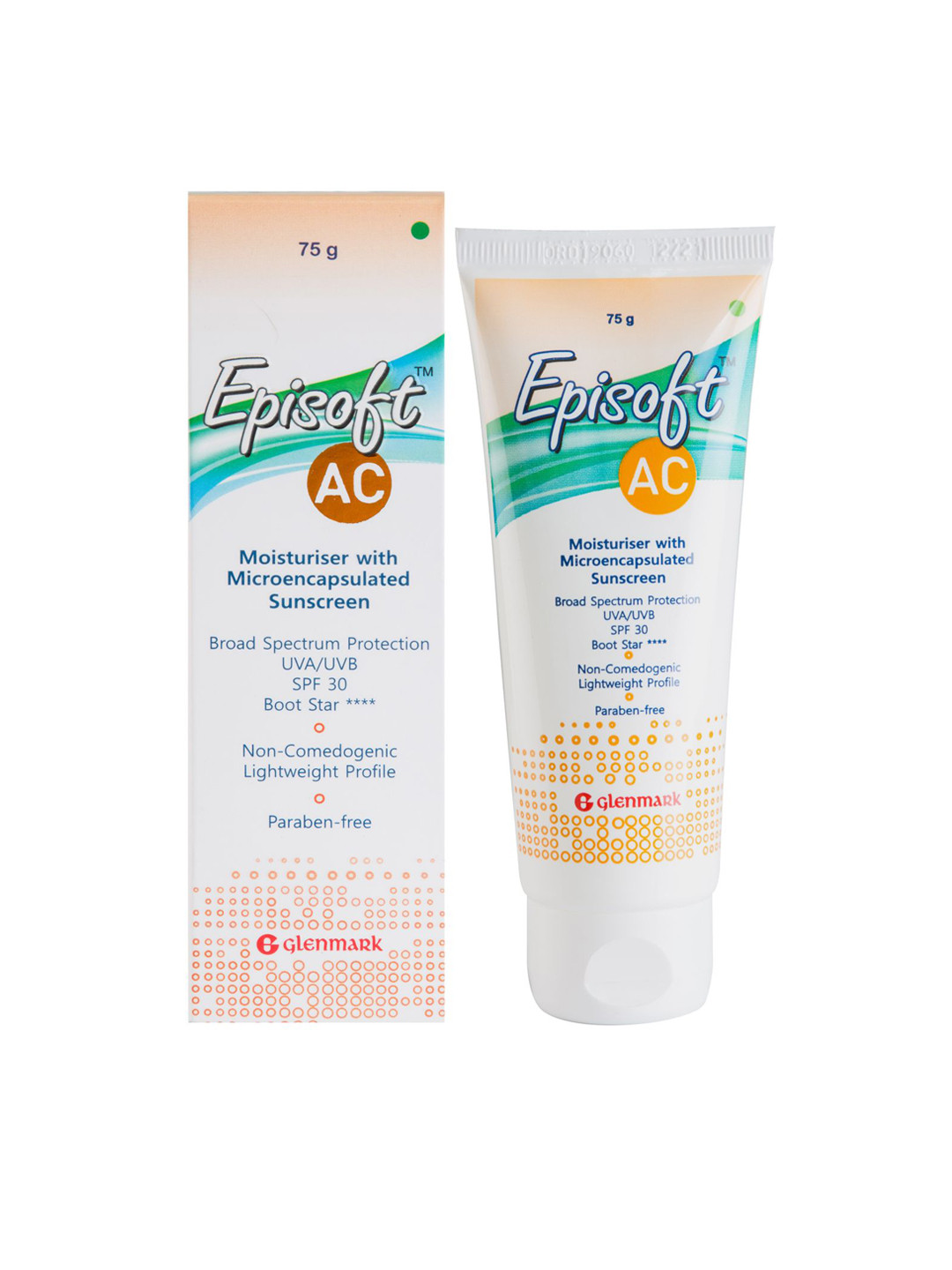 Buy Episoft AC Moisturiser With Microencapsulated Sunscreen 75 G - Face ...