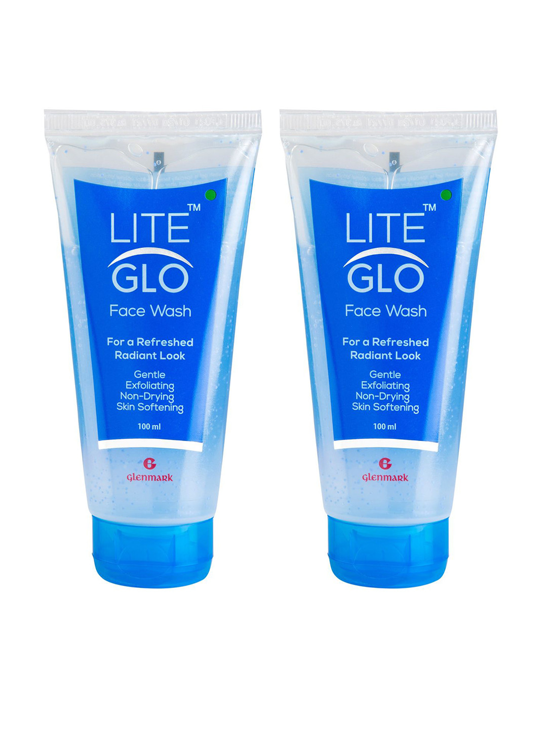 Buy LITE GLO Set Of 2 Face Wash 100 G Each - Face Wash And Cleanser for ...