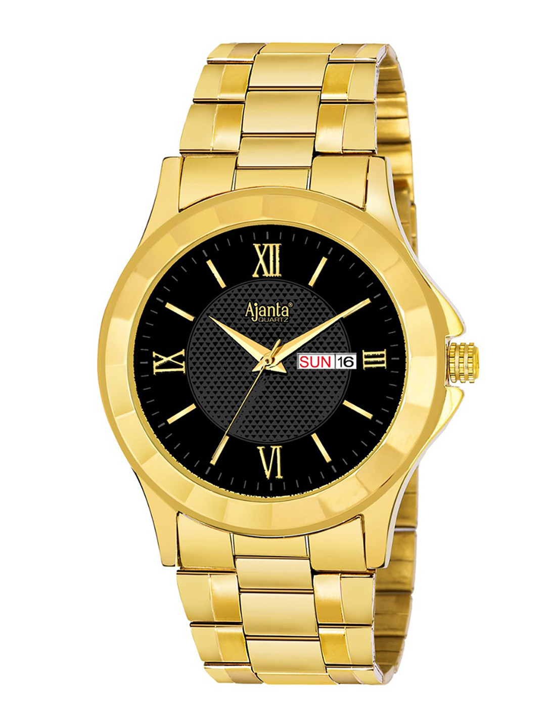 Buy Ajanta Men Black Analogue Watch Ajanta_AWC414MRG/4 - Watches for ...