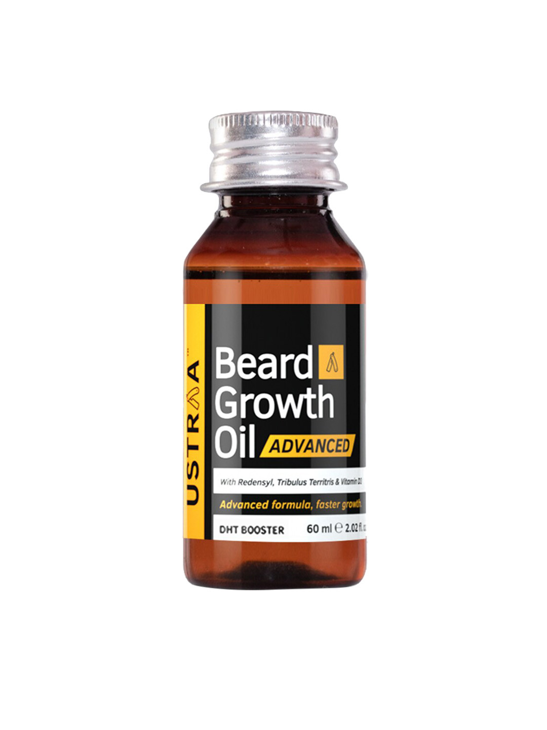 Buy Ustraa Beard Growth Oil Advanced 60 Ml - Beard & Moustache Care for ...