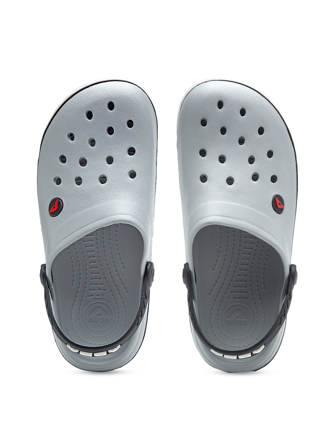 Buy Adda Men Grey Clogs - Flip Flops for Men 13272280 | Myntra