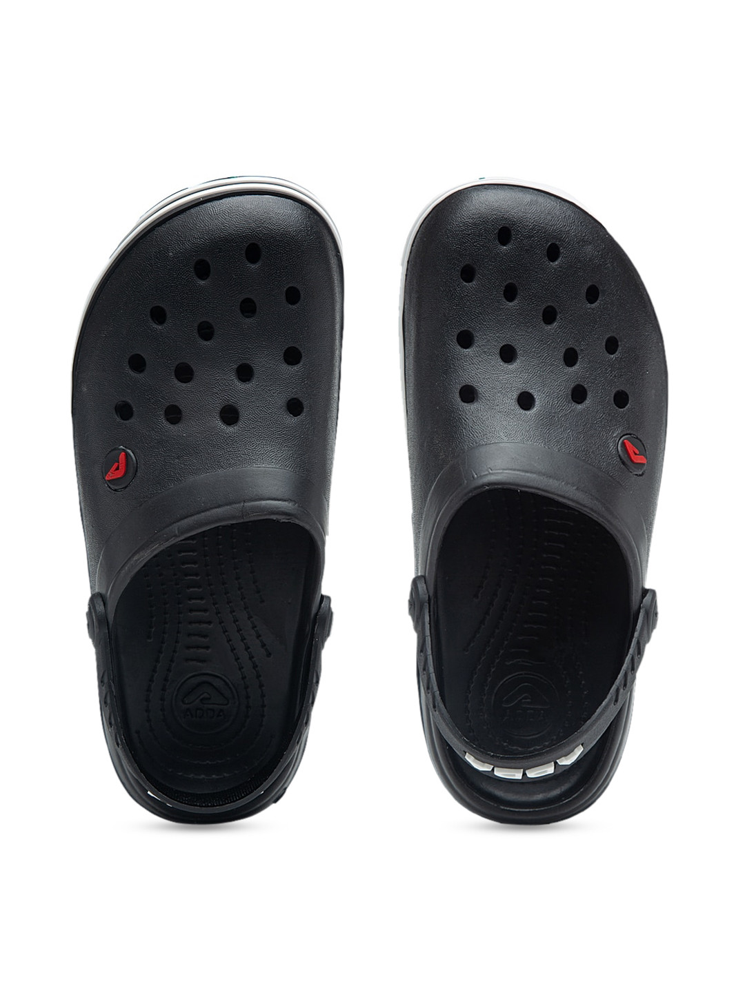 Buy Adda Men Black Solid Clogs - Flip Flops for Men 13272264 | Myntra