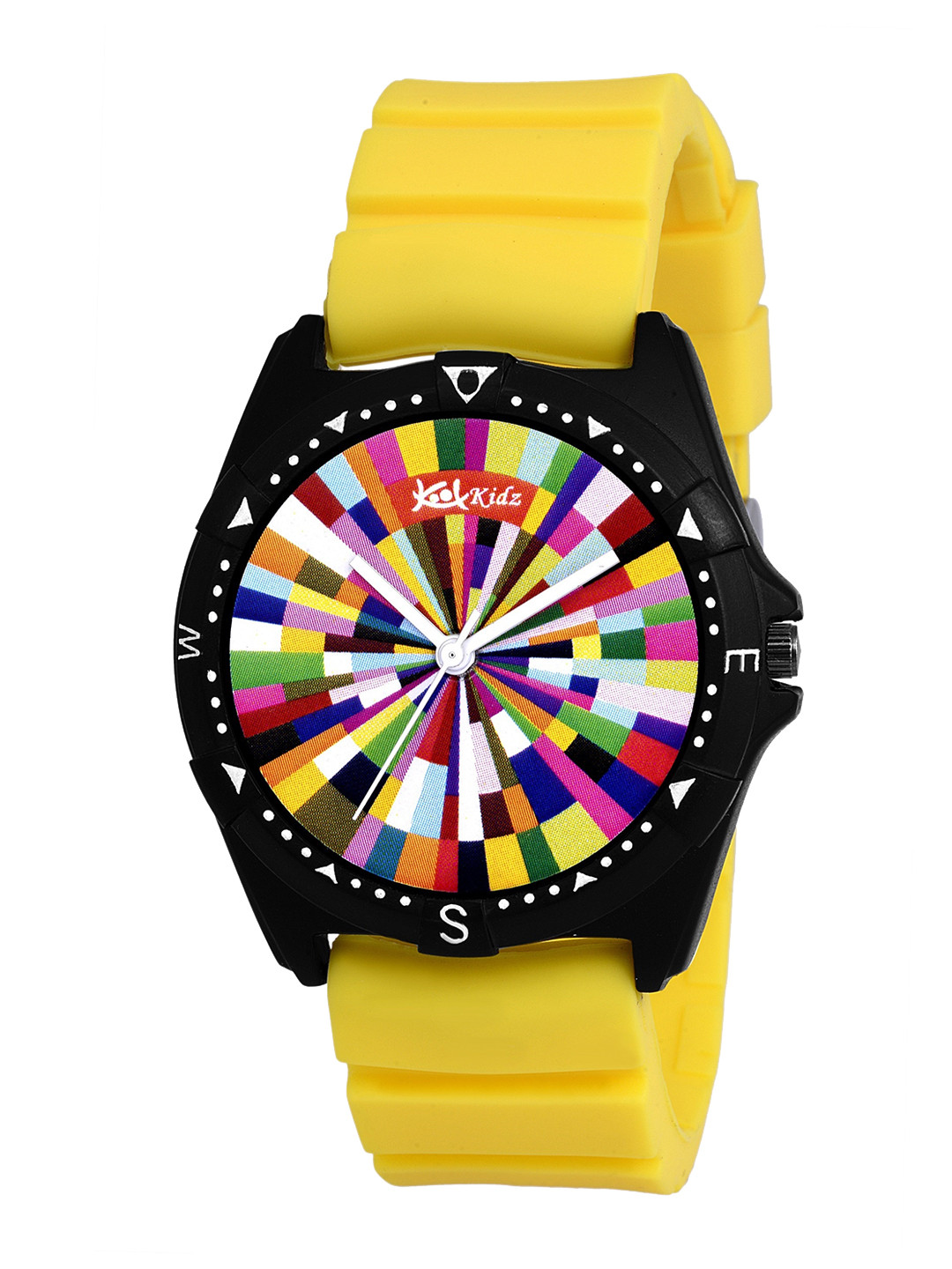 Buy Kool Kidz Unisex Kids Multicoloured & Yellow Analogue Watch DMK ...