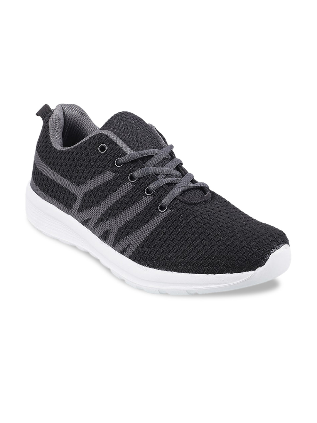 Buy WALKWAY By Metro Men Black Sneakers - Casual Shoes for Men 13312130 ...