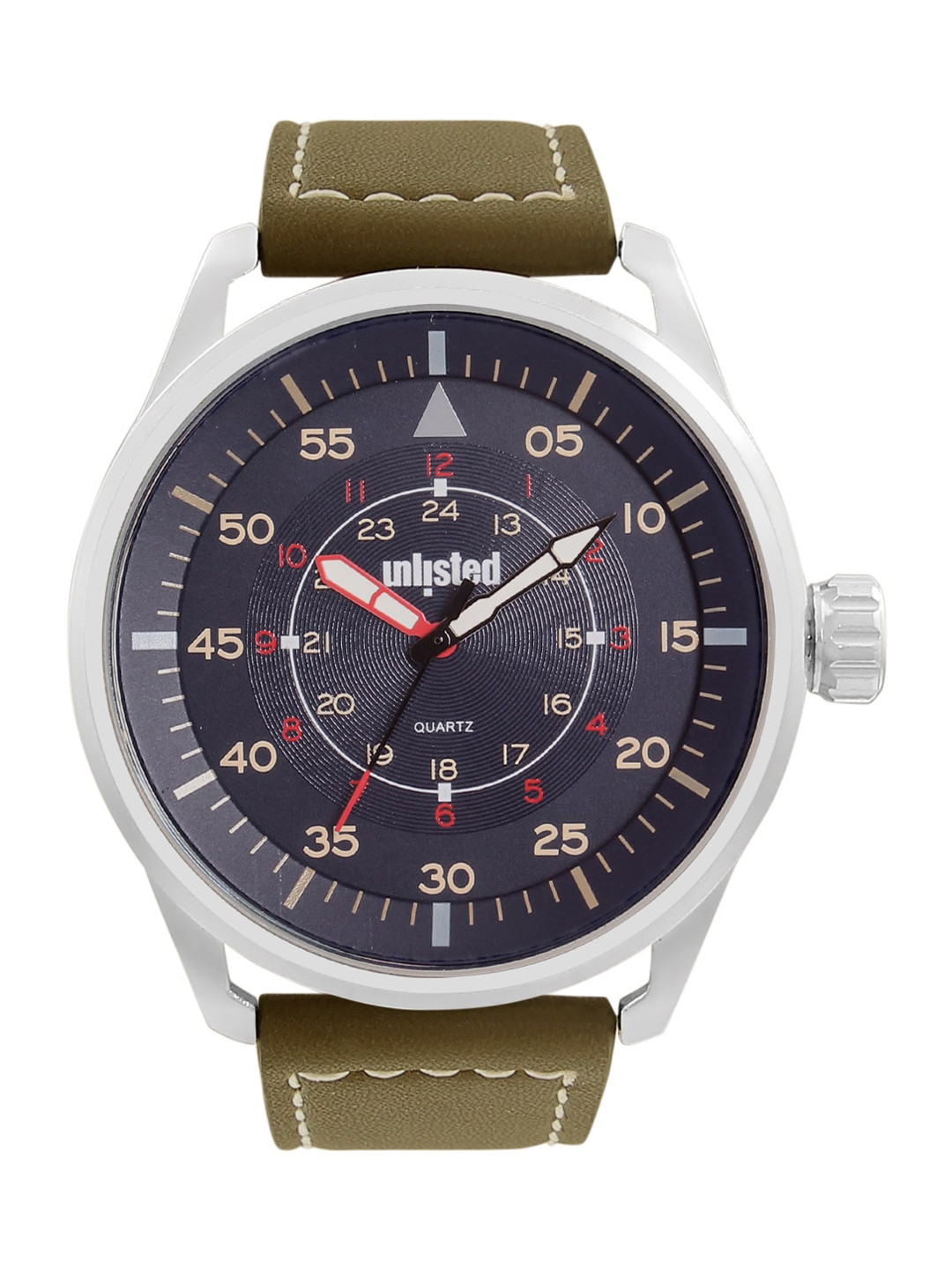 Buy UNLISTED A KENNETH COLE PRODUCTION Men Navy Blue Analogue Watch ...