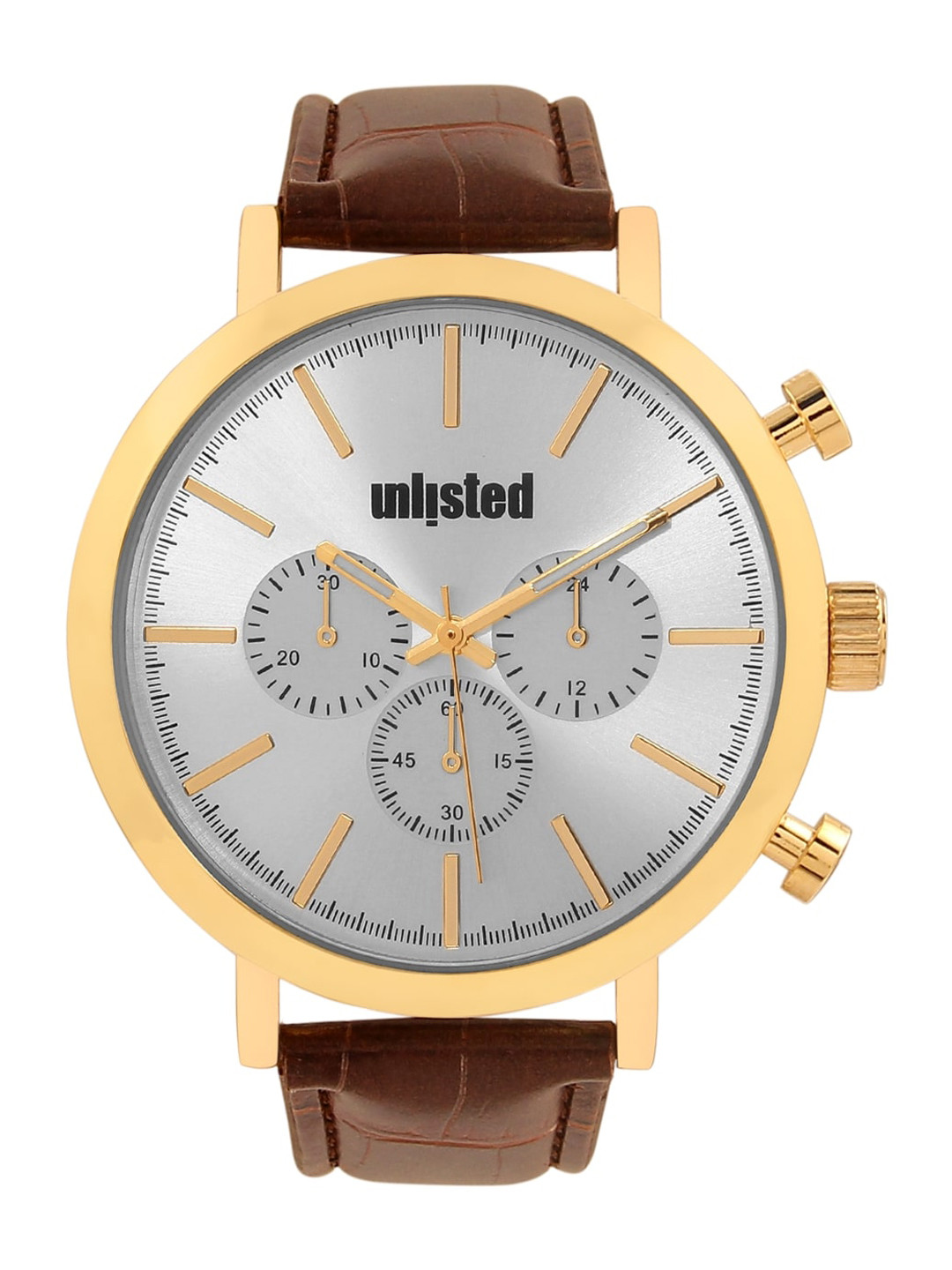 Buy UNLISTED A KENNETH COLE PRODUCTION Men Silver Toned Analogue Watch ...