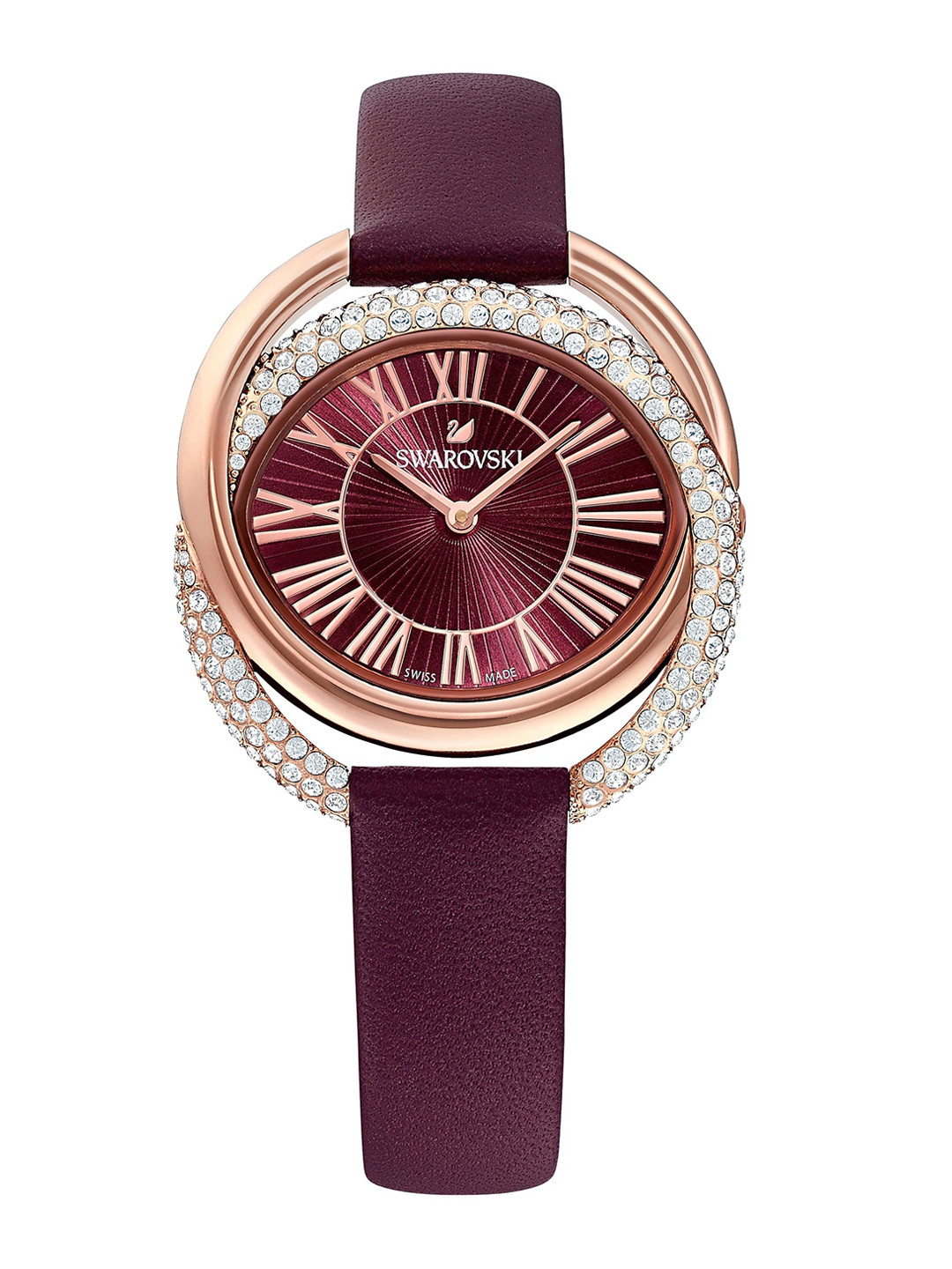 Buy SWAROVSKI Women Red & Maroon Analogue Watch 5484379 - Watches for ...
