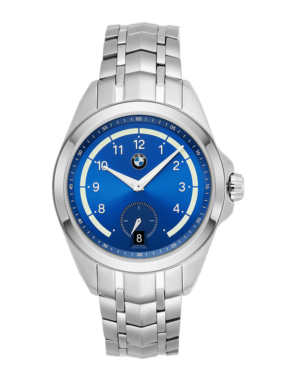 Buy BMW Men Silver Toned Analogue Watch BMW6008 - Watches for Men ...