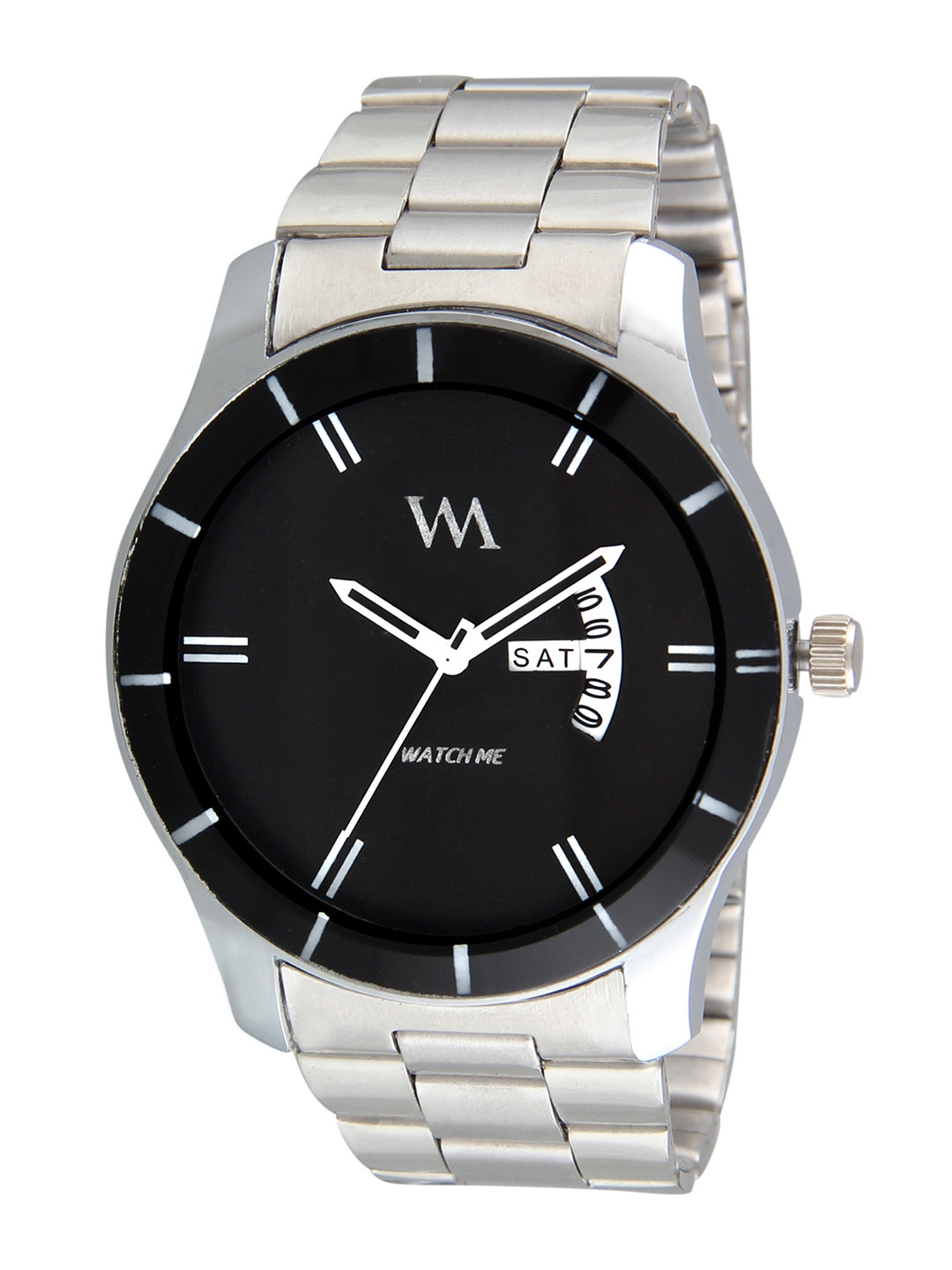 Buy WM Men Black Analogue Watch AWC 021febs - Watches for Men 11523720 ...
