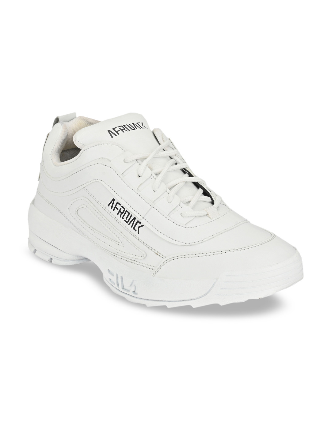 Buy AfroJack Men White Sneakers - Casual Shoes for Men 11535742 | Myntra