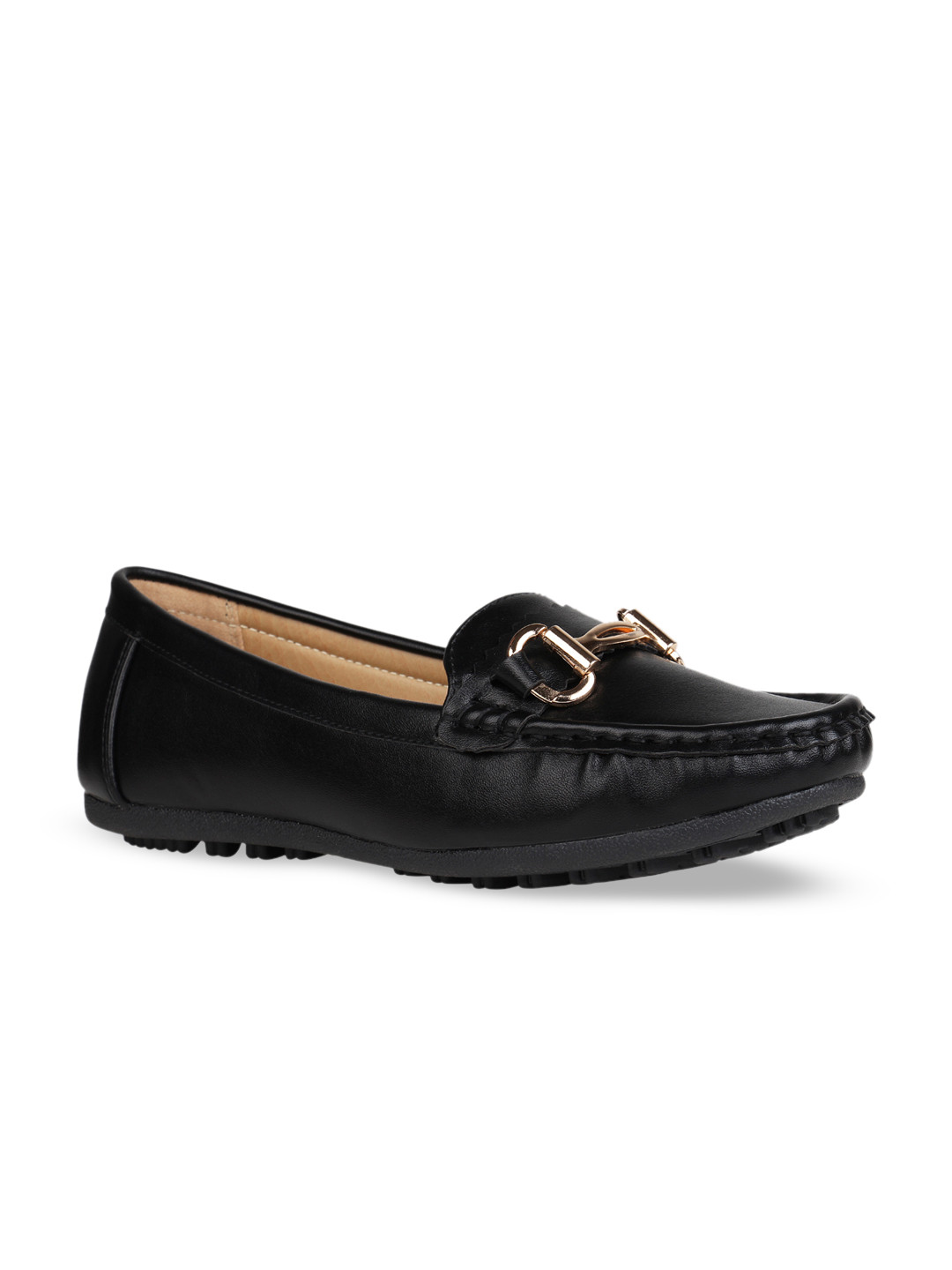 Buy Addons Women Black Loafers - Casual Shoes for Women 11622684 | Myntra