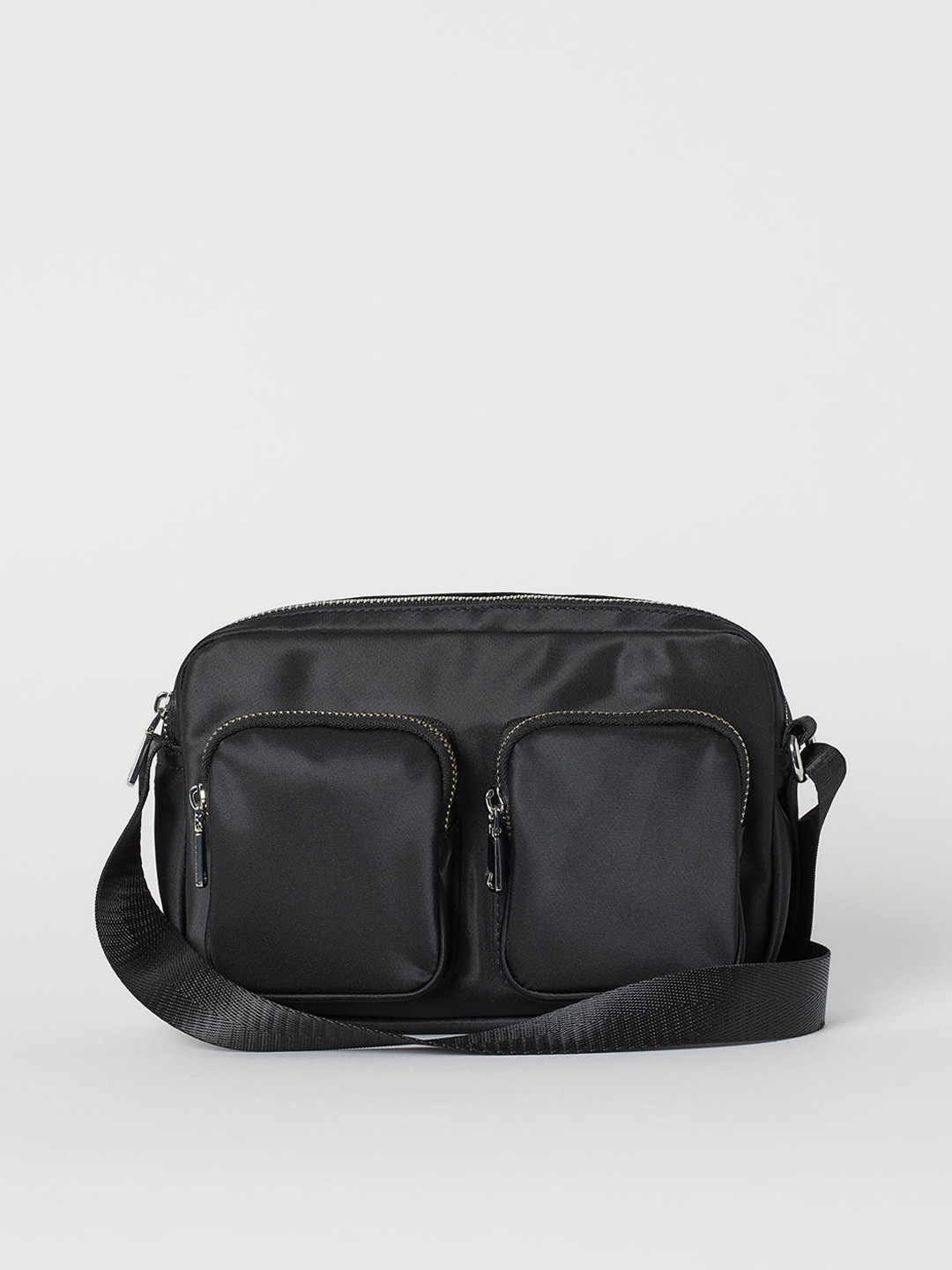 Buy H&M Women Black Solid Shoulder Bag - Handbags for Women 11931210 ...