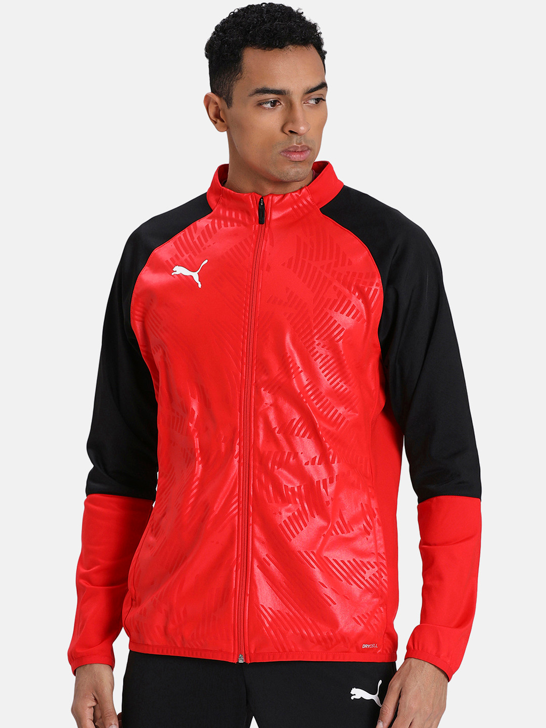 Buy Puma Men Red CUP Training Poly Core DryCELL Football Training ...