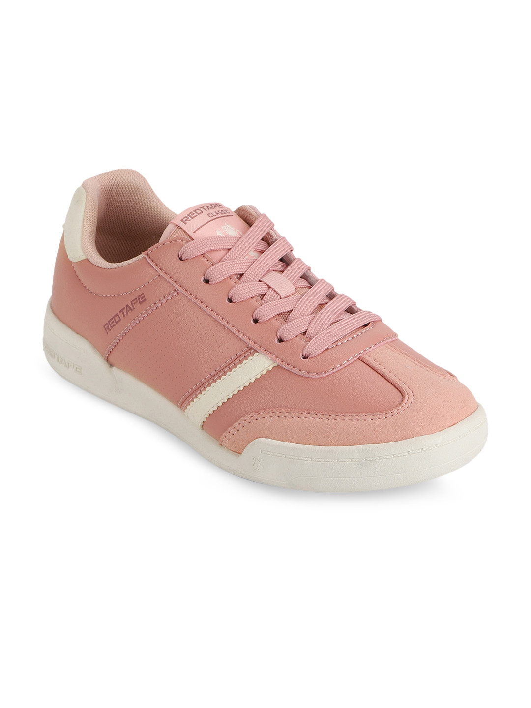 Buy Red Tape Women Peach Coloured Sneakers - Casual Shoes for Women ...