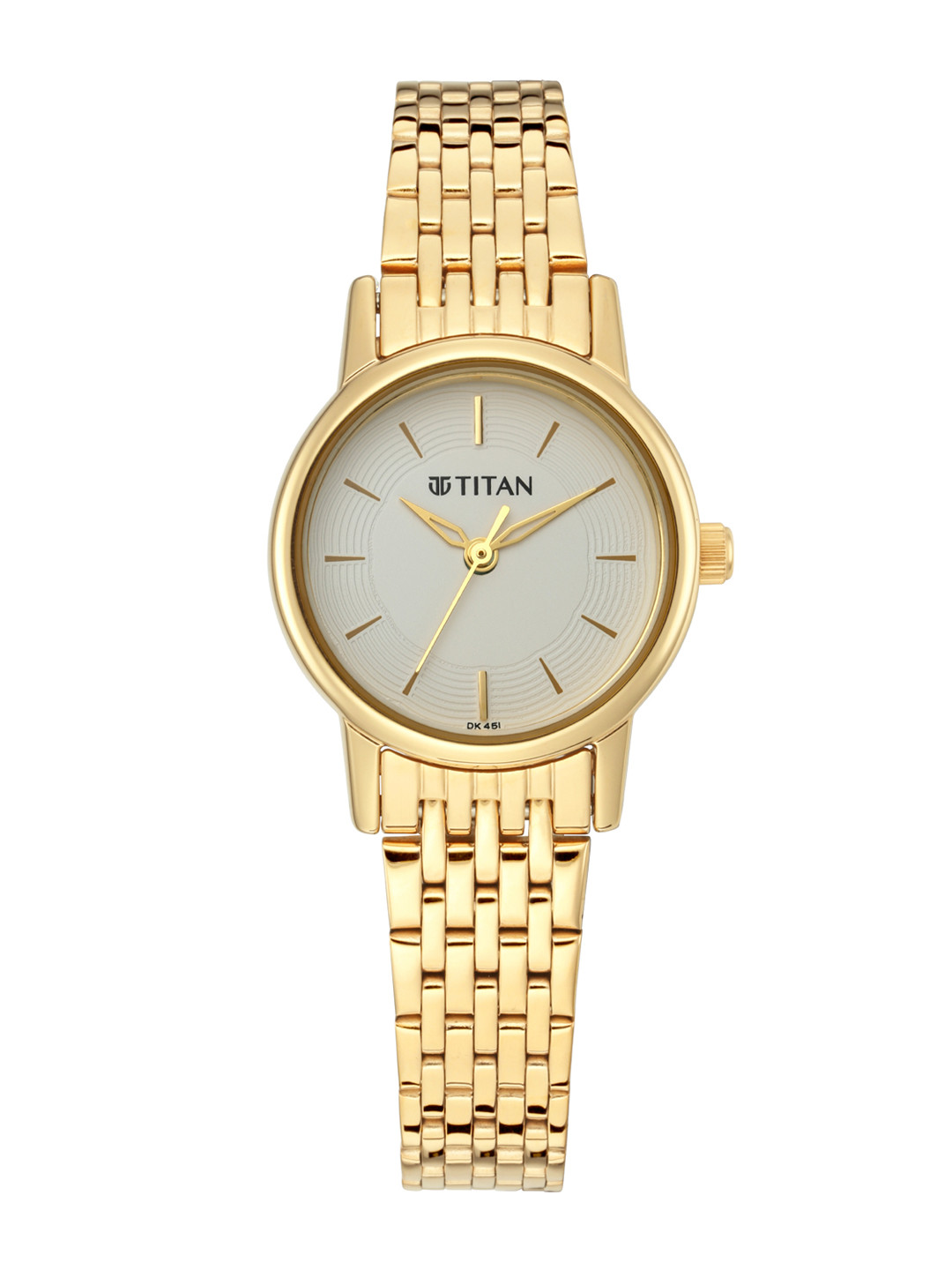 Buy Titan Women White & Gold Analogue Watch 2593YM02 - Watches for ...