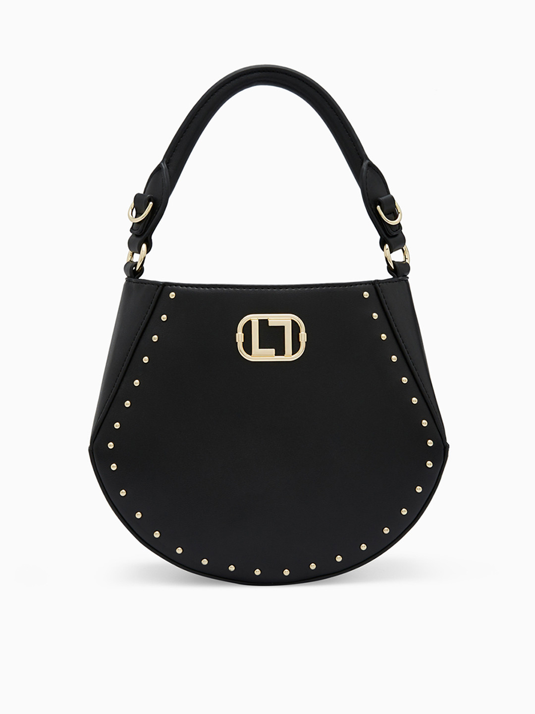Buy LYN Black Solid Handheld Bag - Handbags for Women 12052986 | Myntra
