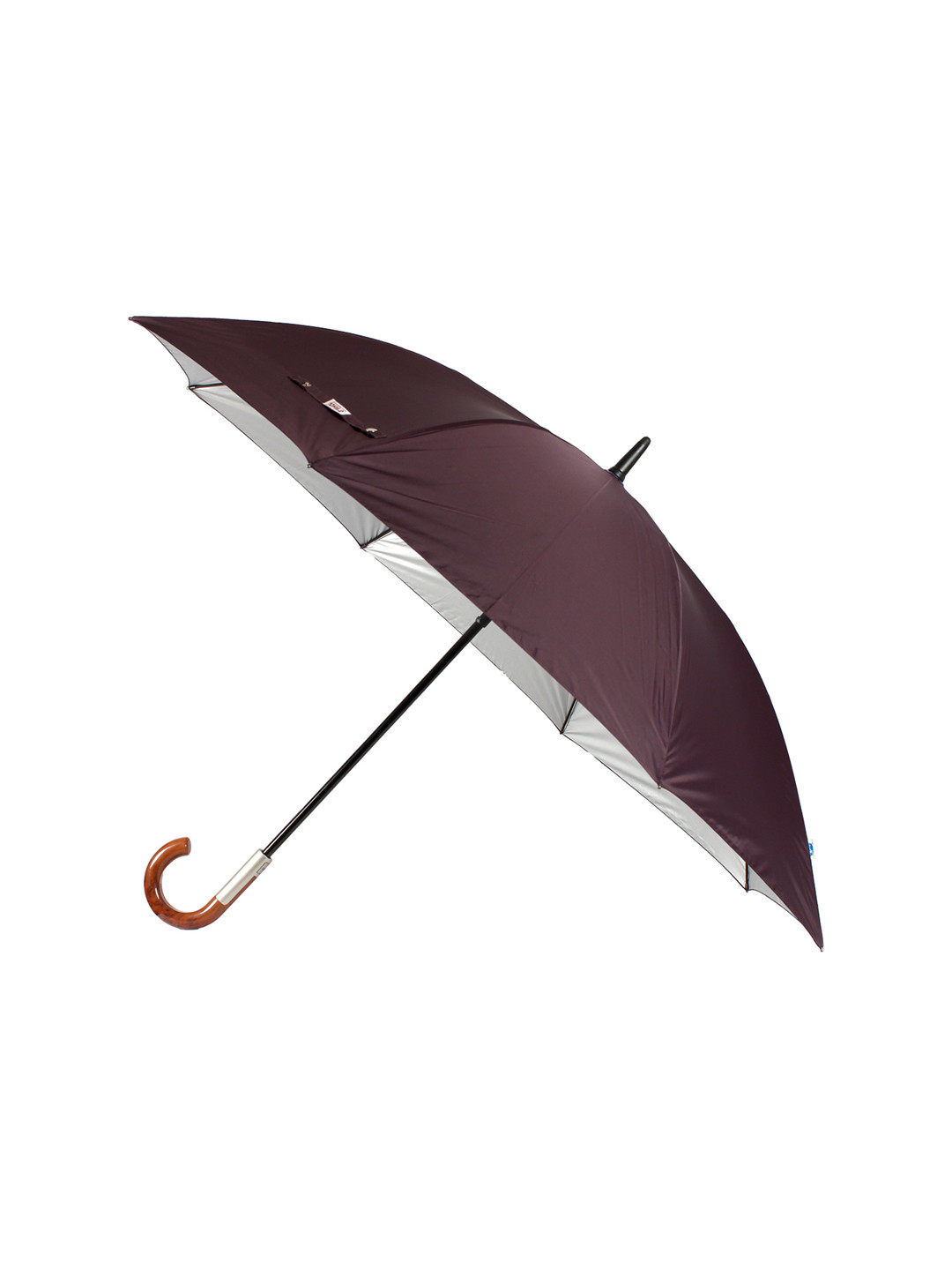 Buy Johns Unisex Violet Solid Uncle John Semi Automatic Umbrella ...