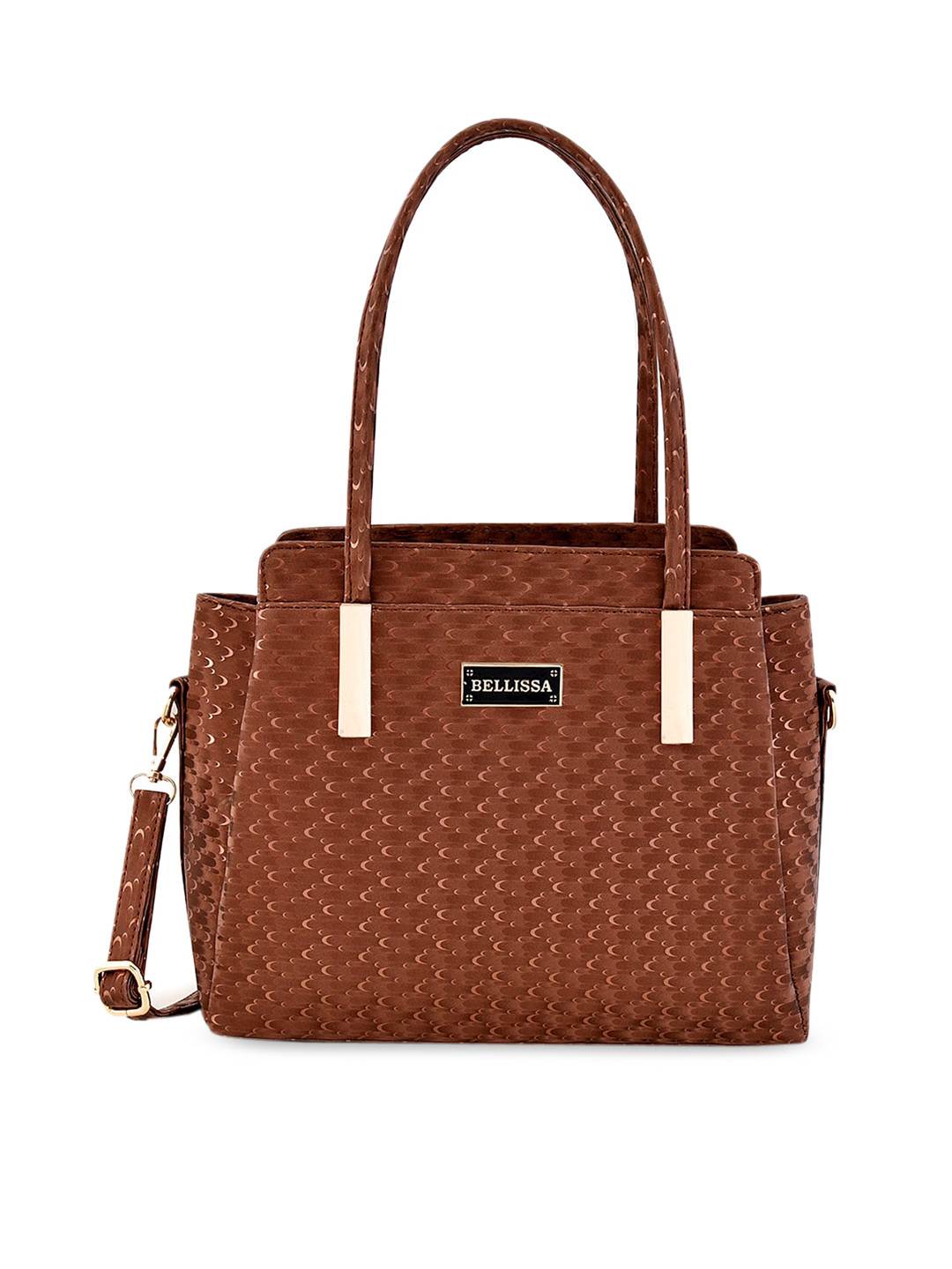 Buy Bellissa Brown Printed Shoulder Bag - Handbags for Women 12443878 ...