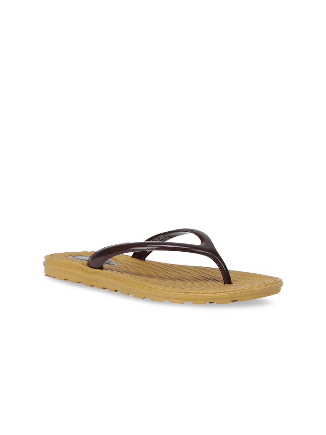 Buy Bata Women Brown Solid Thong Flip Flops Flip Flops For Women 12454628 Myntra