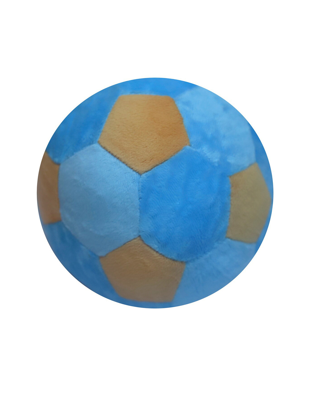 Buy Ultra Kids Blue & Brown Plush Soft Toy Ball - Soft Toys And Dolls ...