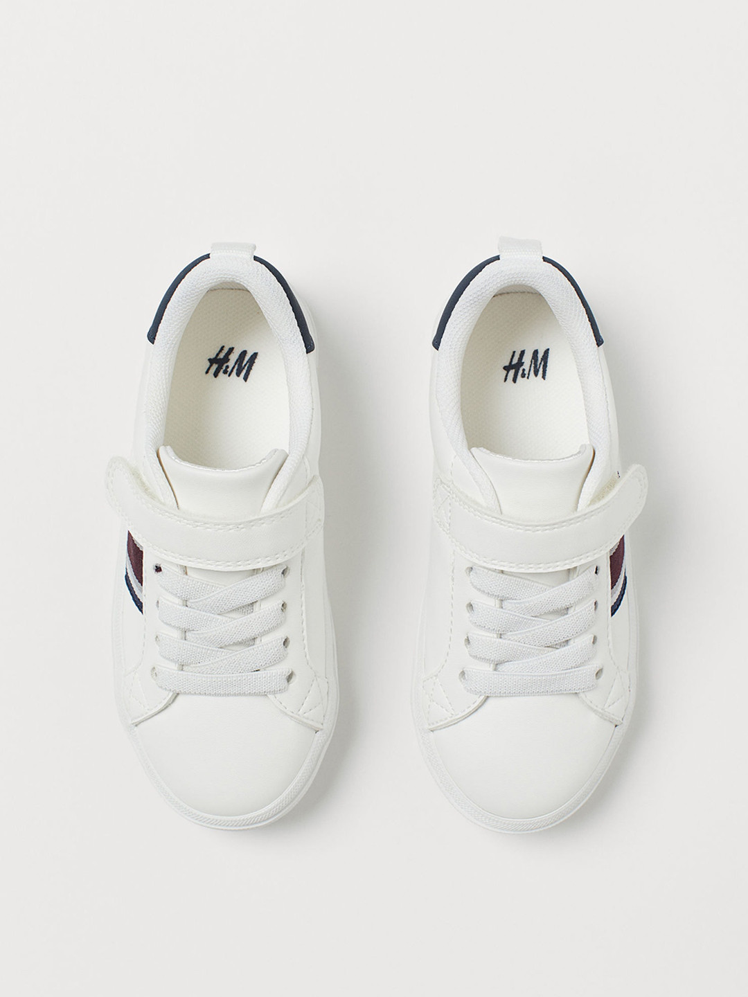 Buy H&M Boys White Trainers - Casual Shoes for Boys 12427756 | Myntra
