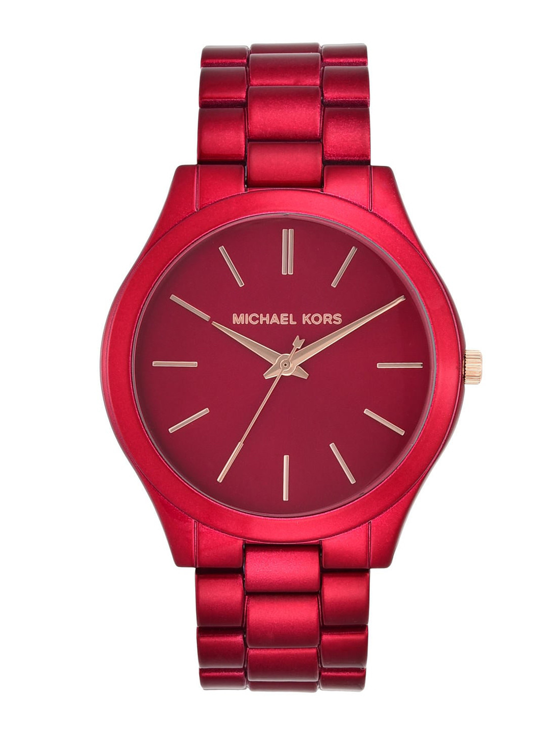 Buy Michael Kors Women Red Analogue Watch MK3895 - Watches for Women ...