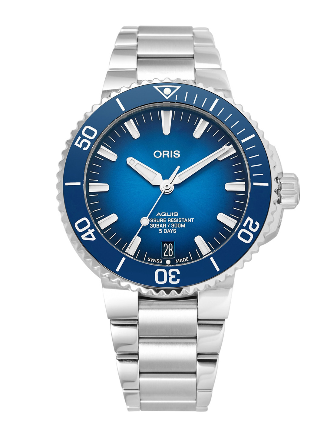 Buy Oris Men Blue Analogue Watch - Watches for Men 13548084 | Myntra