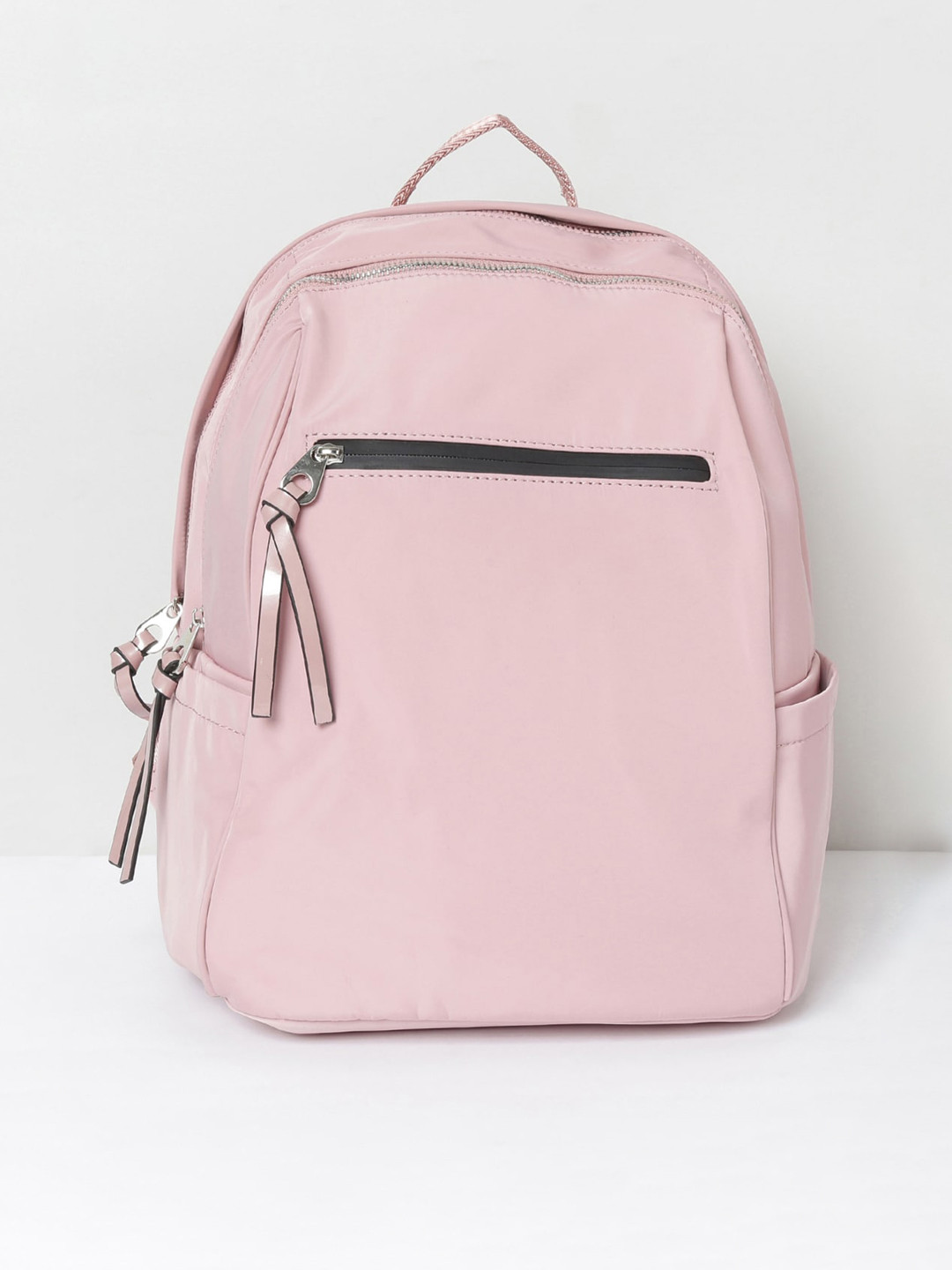 Buy Max Women Pink Solid Backpack - Backpacks for Women 13646178 | Myntra