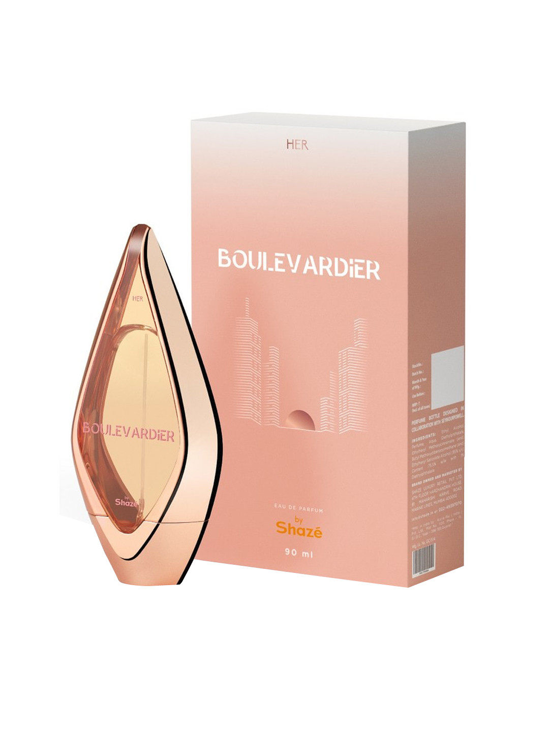 Buy Shaze Women BOULEVARDIER Eau De Parfum 90 Ml - Perfume And Body ...