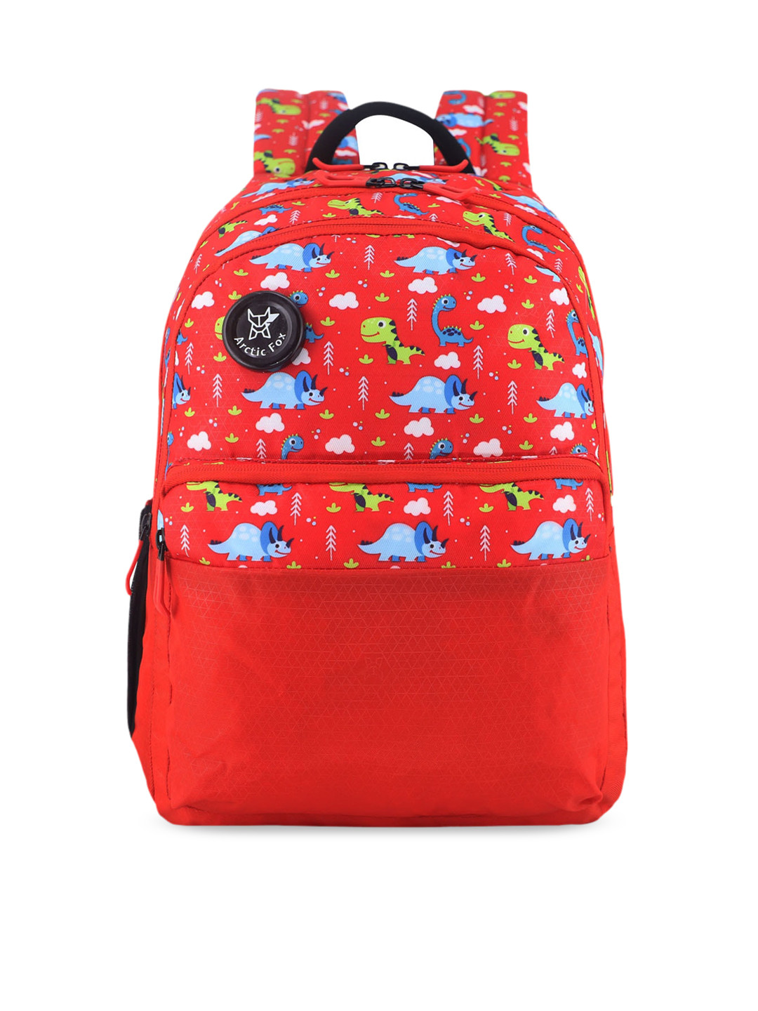 Buy Arctic Fox Unisex Kids Red Graphic Backpack - Backpacks for Unisex ...