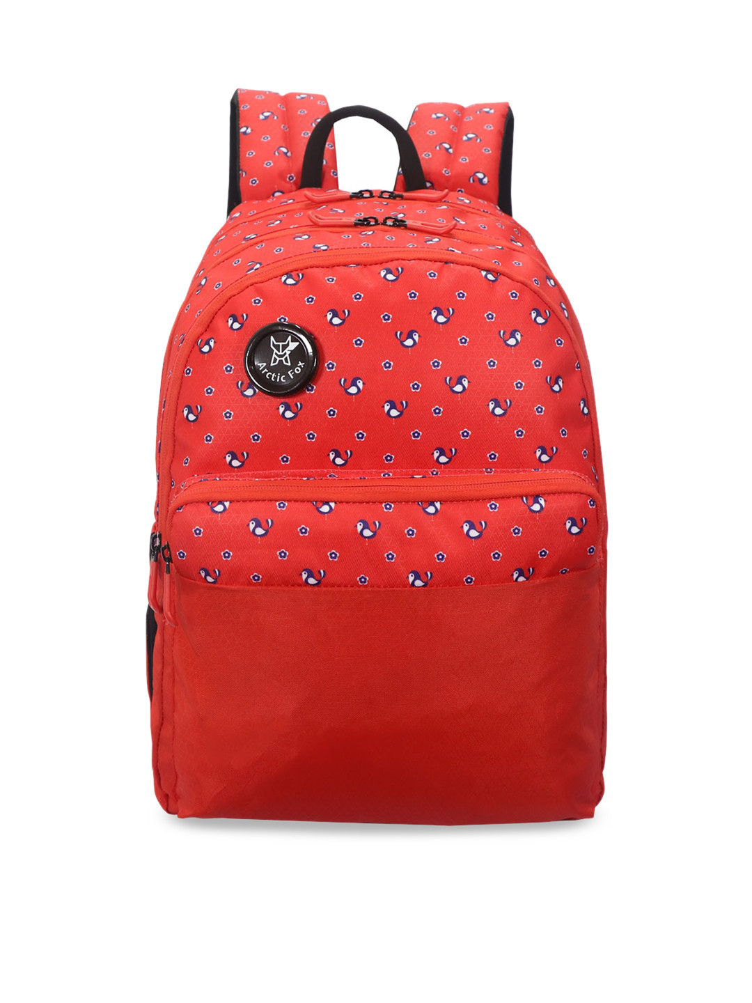 Buy Arctic Fox Unisex Kids Red Graphic Backpack - Backpacks for Unisex ...