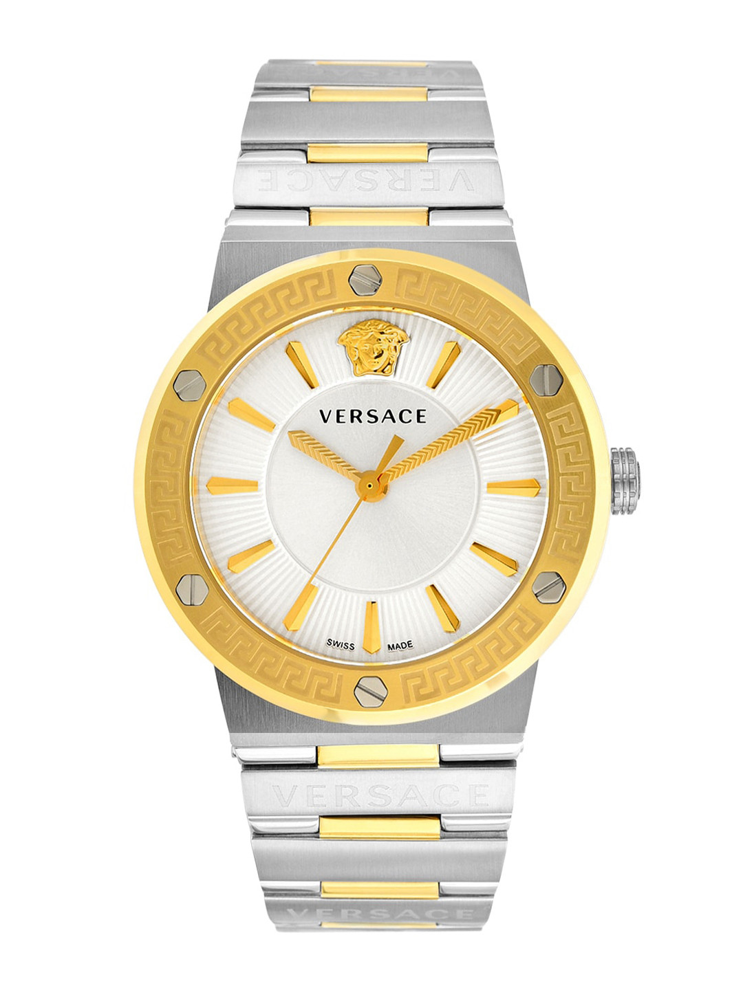 Buy Versace Women Silver Toned Analogue Watch VEVH00620 - Watches for ...